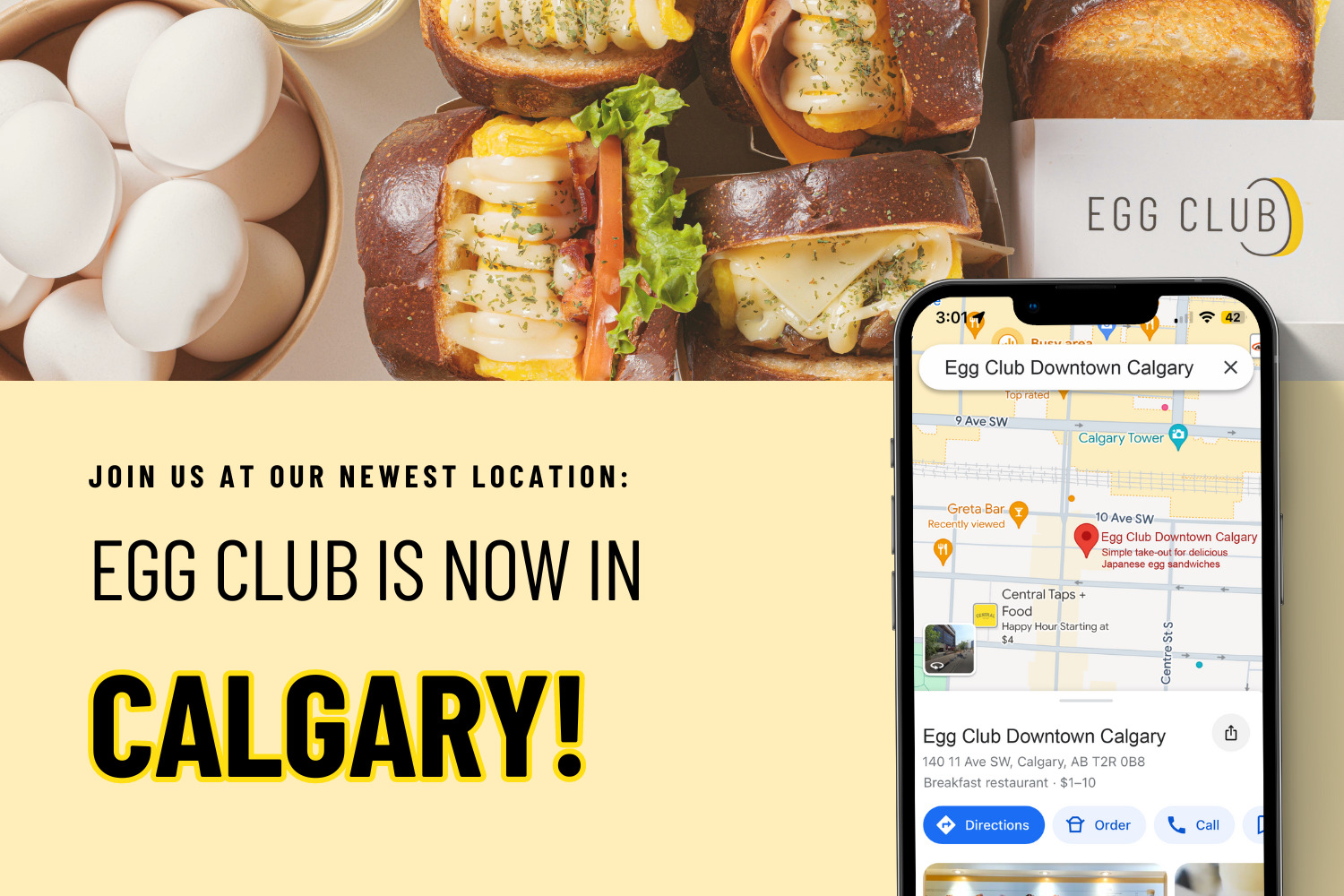 Egg Club | Best Egg Sandwich In Toronto Downtown | Breakfast & Brunch