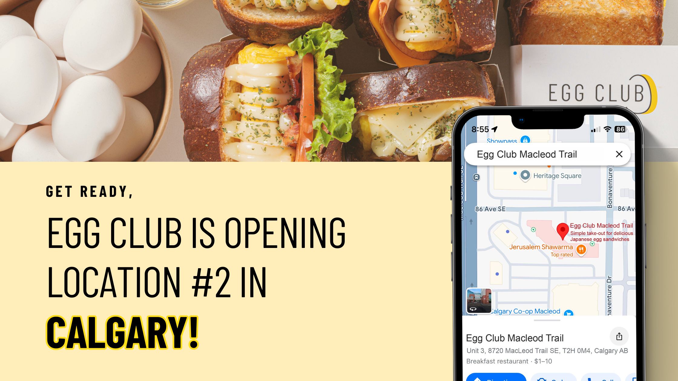 MacLeod Trail Calgary | Egg Club